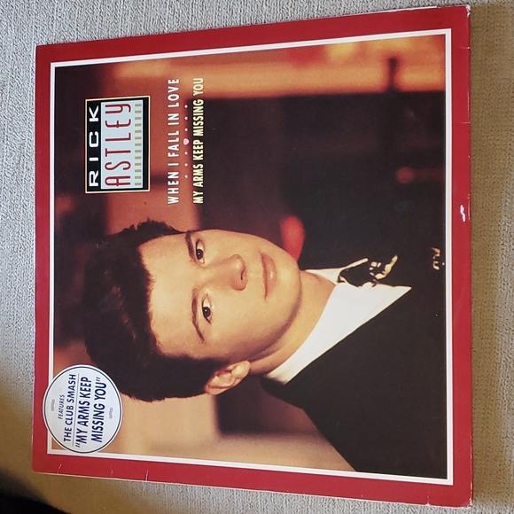 Other | 1987 Rick Astley Vinyl Record | Poshmark